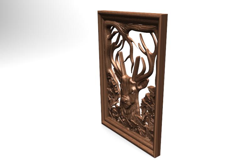 STL file Deer CNC・3D printer design to download・Cults