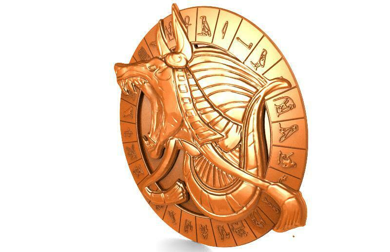 STL file Anubis bas-relief cnc・3D printer design to download・Cults
