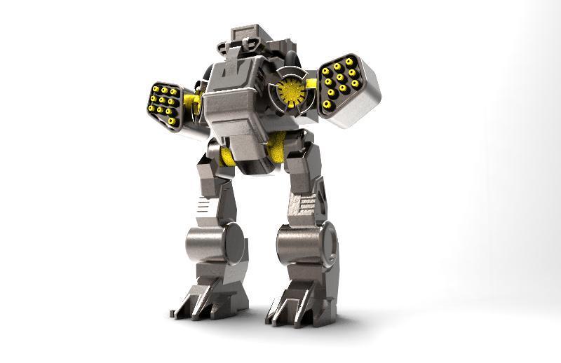 Free STL file Mech 6・3D print object to download・Cults