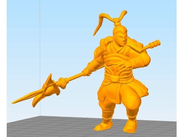Free STL file General Lv Bu 🎨・3D printer model to download・Cults