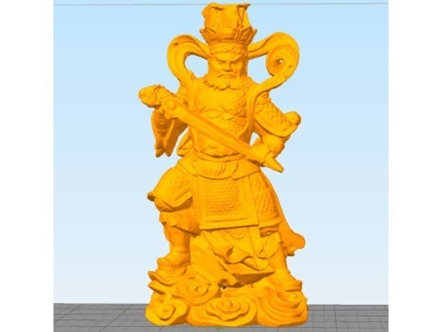 Free STL file 4 Guardians on South Gate of Heaven Palace 🎨・3D printing ...