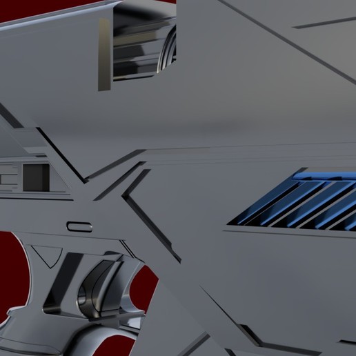 Download 3D printing templates Star Trek Into Darkness Vengeance Phaser ...