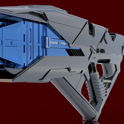 Download 3D printing templates Star Trek Into Darkness Vengeance Phaser ...