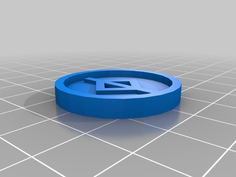 Free STL file Dwarf Rune Tokens ⚔・3D print design to download・Cults