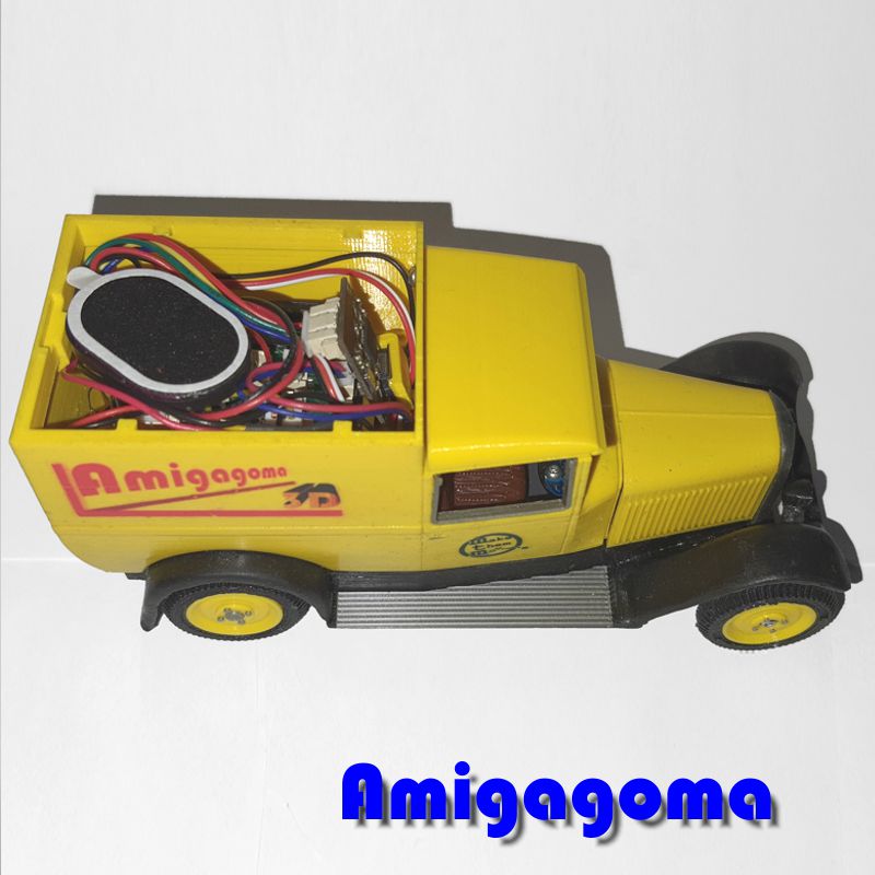 3D file Citroën C4 Fougon Remote Control WIFI 🎛️・3D printable model to ...