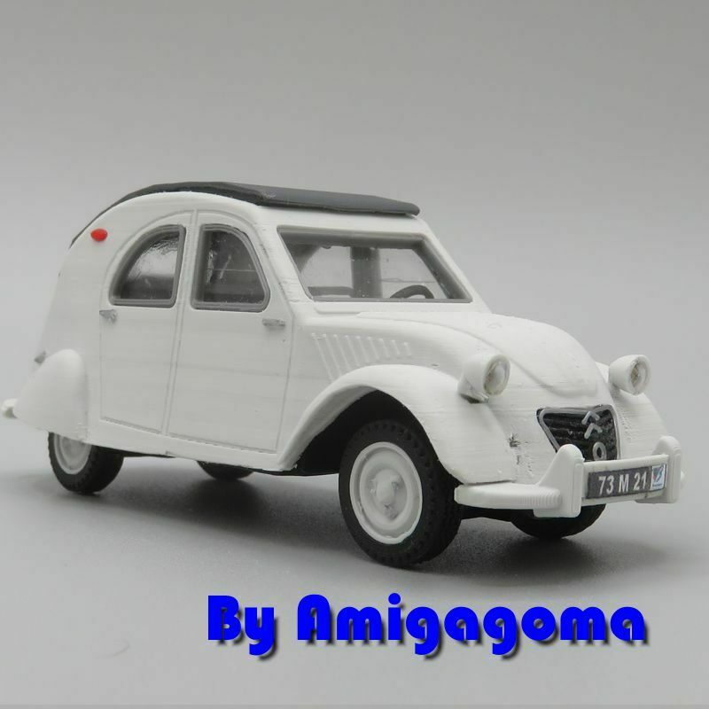 3D file The mythical Citroën 2 CV・3D printer design to download・Cults