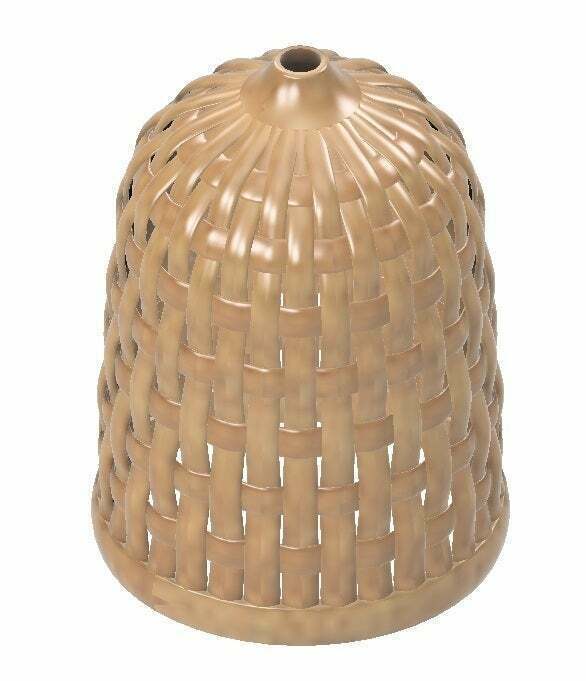 Free STL file Ultrasonic Diffuser Cover - Woven Cane・3D print design to ...