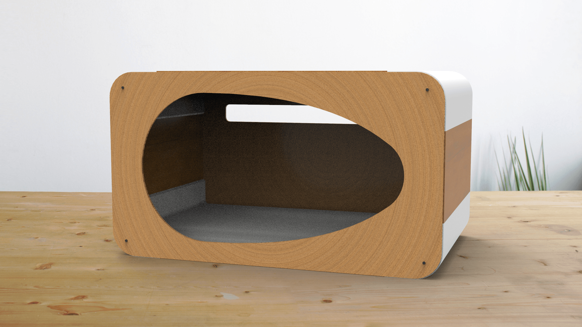 STL file Modern cat house・3D printer design to download・Cults
