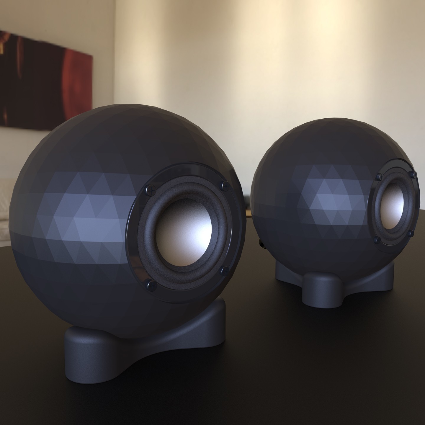 Archivo STL Speaker System - Sphere・Diseño de impresora 3D para ...