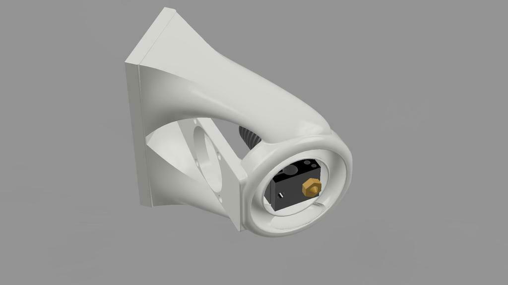 Archivo 3D gratis Conducto de ventilador E3D V6: enfriador de filamento doble de 40 ventiladores ...