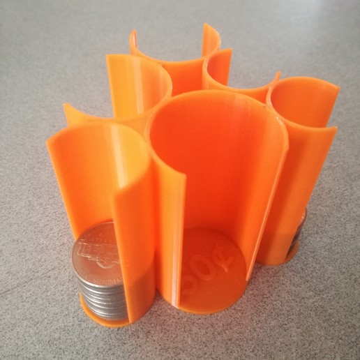 Download free STL file Coin Organizer • 3D print template ・ Cults