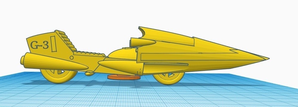STL file GATCHAMAN "Agatta June" Motorcycle・Design to download and 3D ...