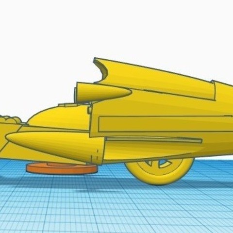 Download free STL file GATCHAMAN "Agatta June" Motorcycle ・ Cults