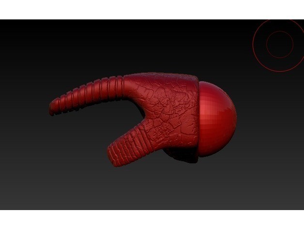 Free STL file hellboy hand ・3D printable model to download・Cults