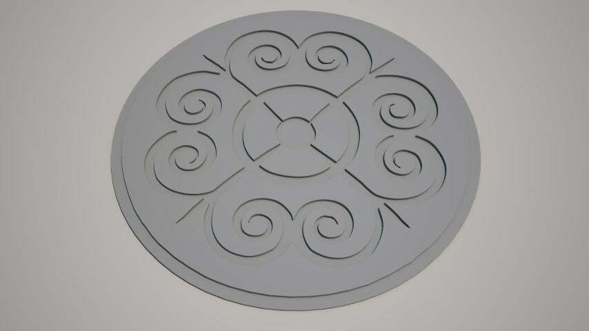 Free STL file mandala easy print・3D printing model to download・Cults