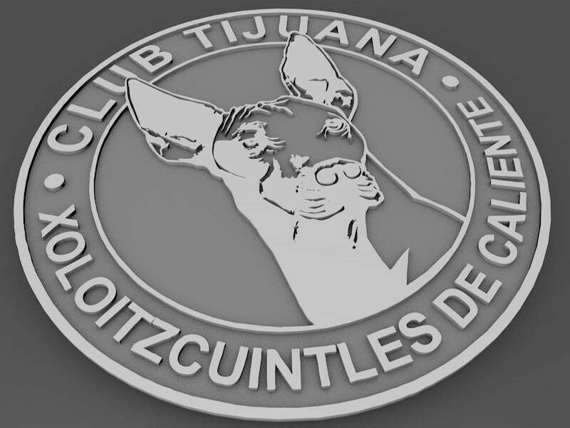 Fichier STL gratuit Liga MX - Xolos tijuana - impression facile・Objet ...