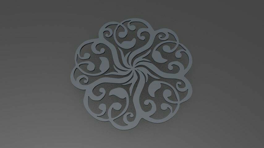 Free STL file mandala・3D printing design to download・Cults