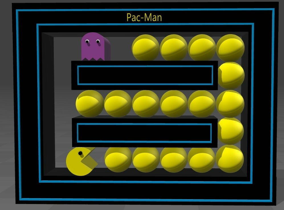 Free STL file Pac-man 🎮・3D printer design to download・Cults
