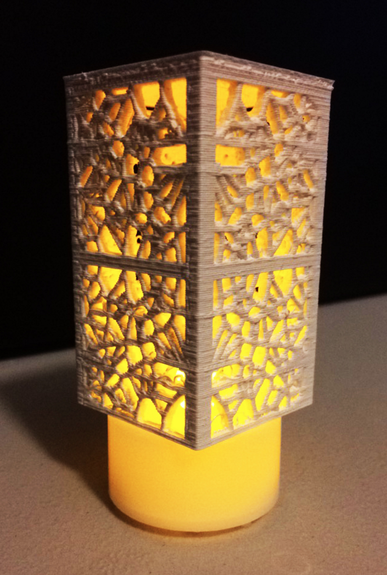 Free STL file Voronoi Night Light・3D print design to download・Cults