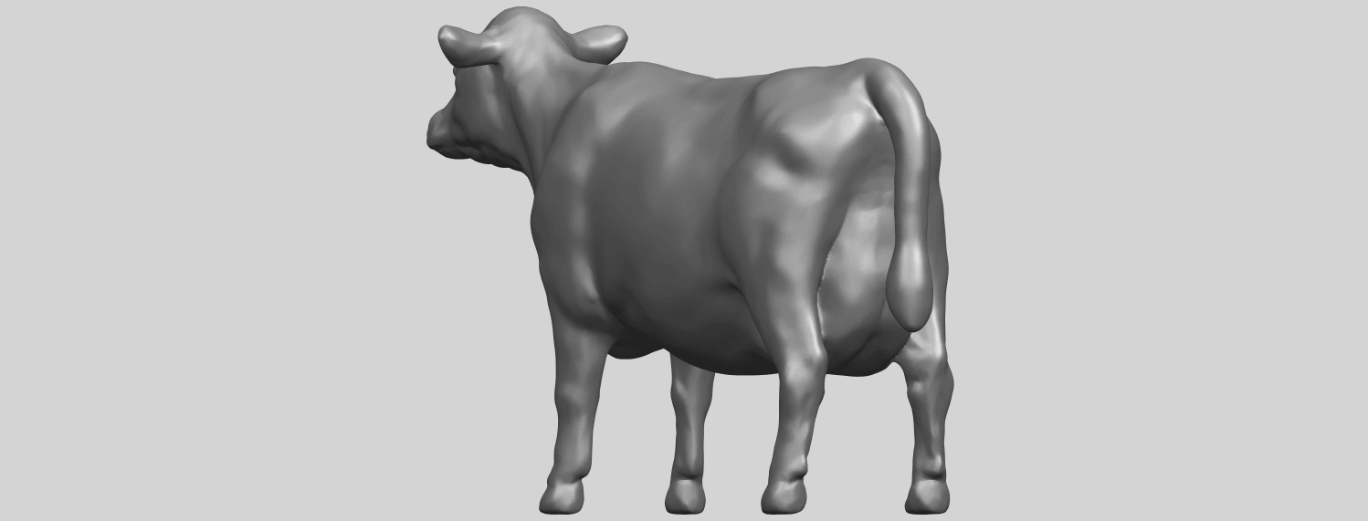 Download free STL file Cow 01 • 3D printer design ・ Cults