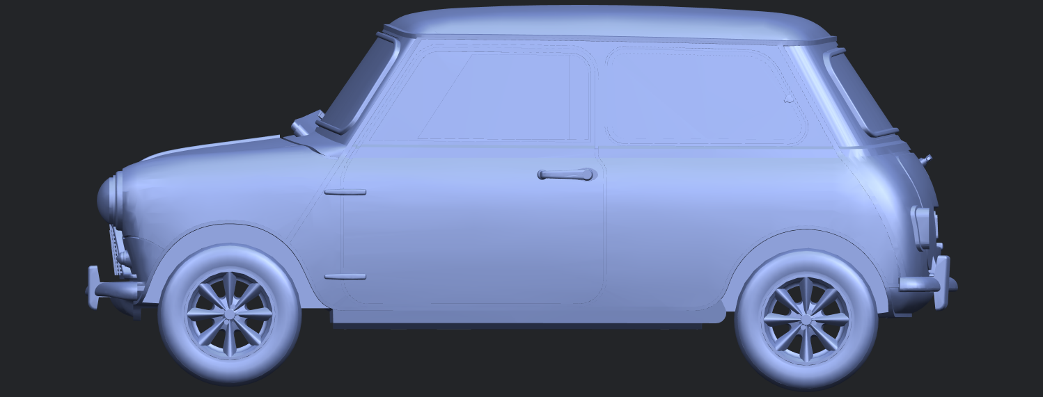 Free 3D file Morris Mini Minor Mark-1 🚗・Model to download and 3D print ...
