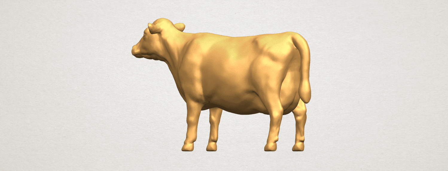 Download free STL file Cow 01 • 3D printer design ・ Cults
