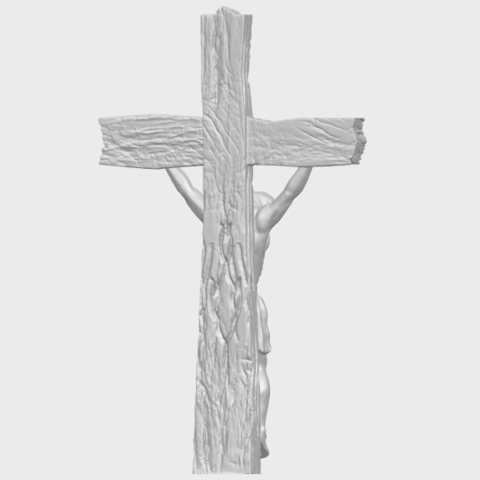 Download free STL file Jesus with cross 01 • 3D printable template ・ Cults