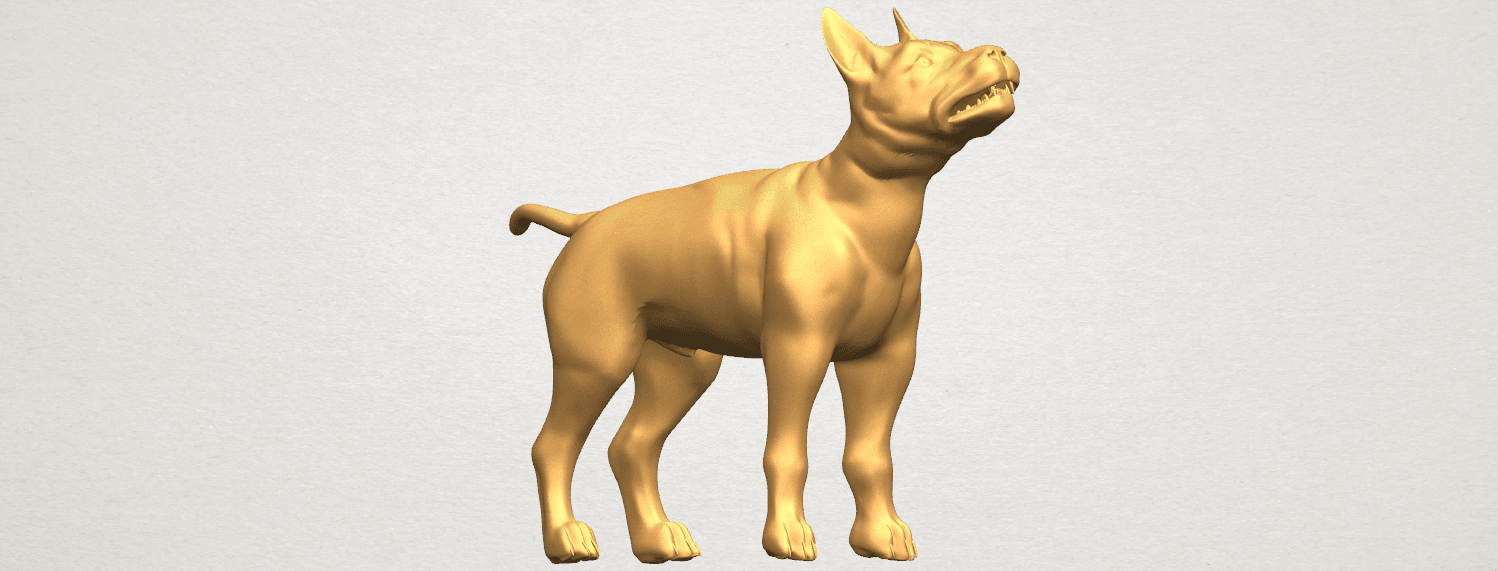 Free 3D file Dog 02・Object to download and to 3D print・Cults