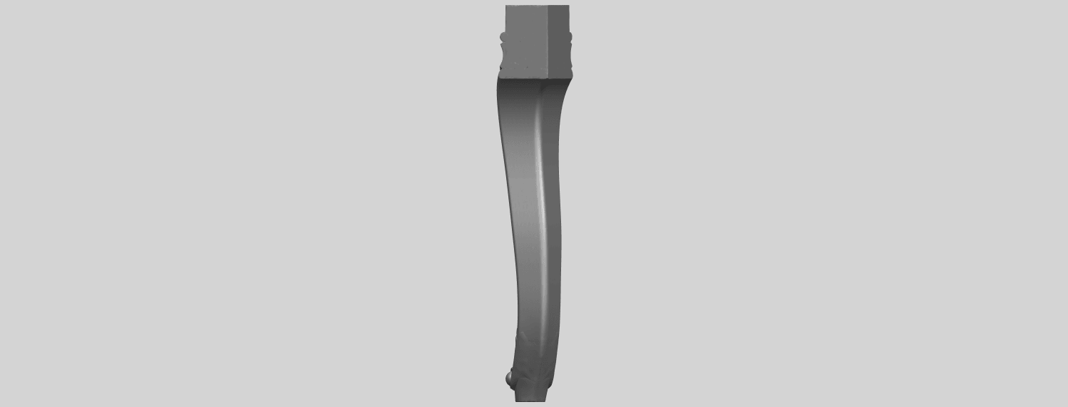 Download free STL file Table Leg 02 • 3D print template ・ Cults