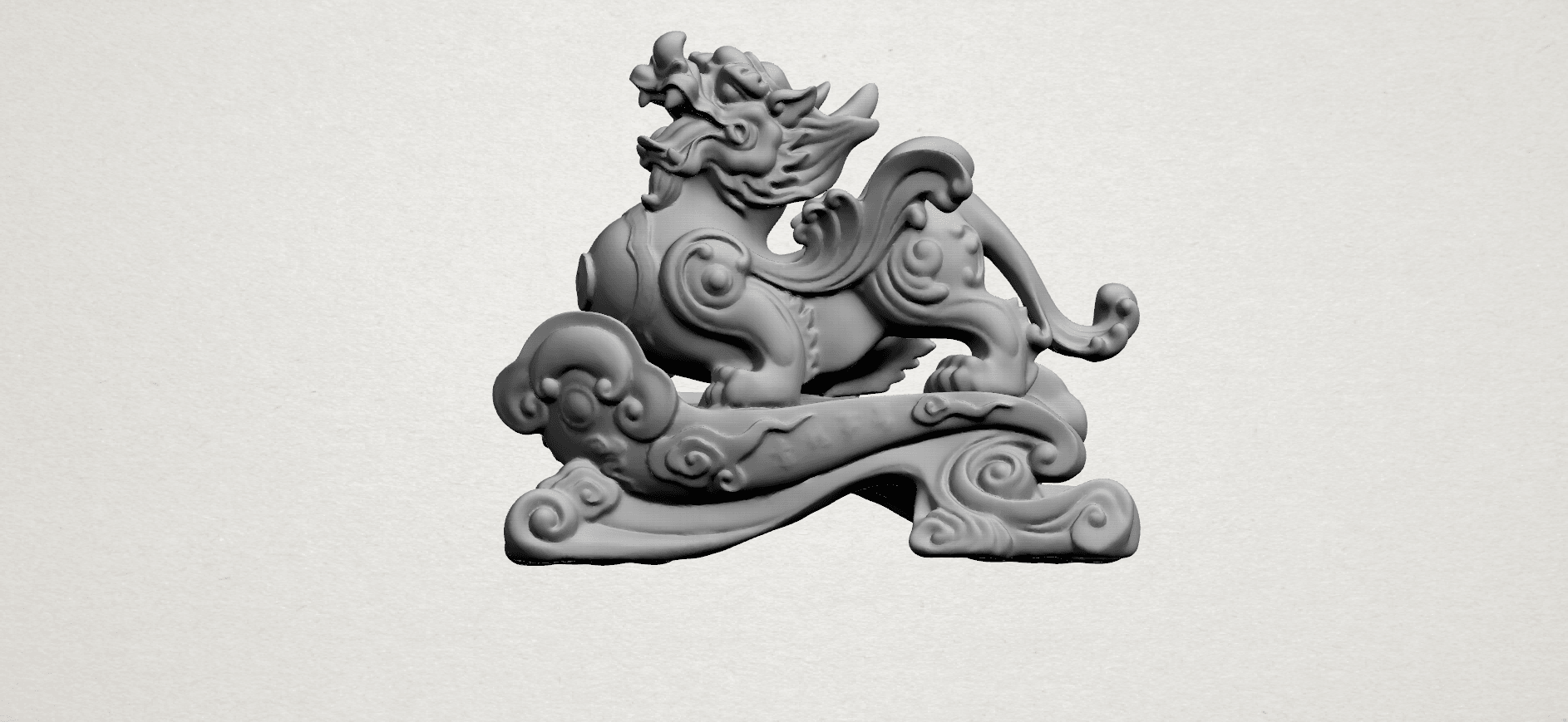 Free 3D file Chinese mythical creature - Pi Xiu 01 👹・3D printable ...