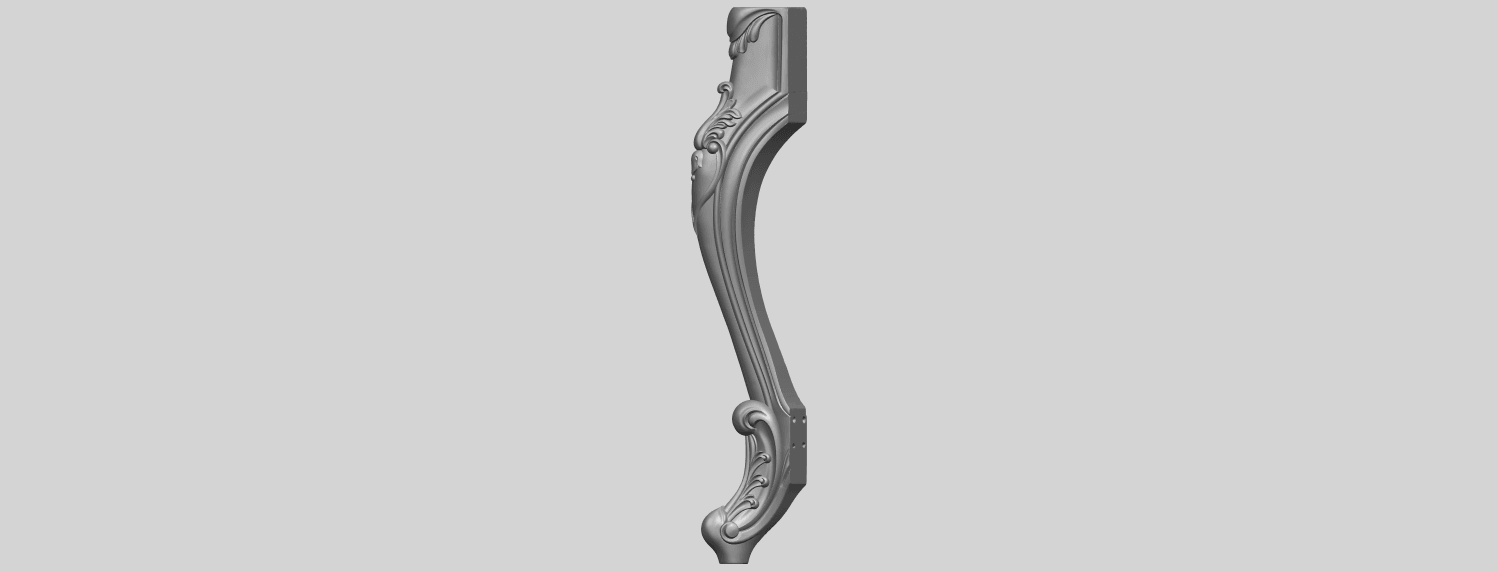 Download free STL file Table Leg 03 • 3D printer template ・ Cults