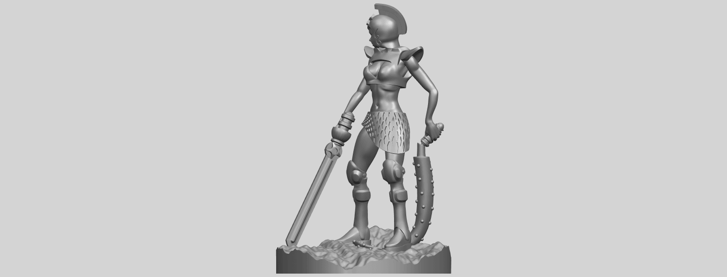 Download free STL file Beautiful Anime Girls 03 • 3D printing design ...