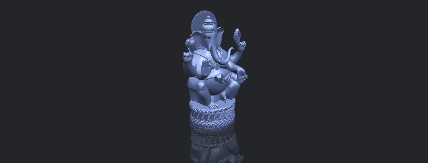 Download free STL file Ganesha 01 • Model to 3D print ・ Cults