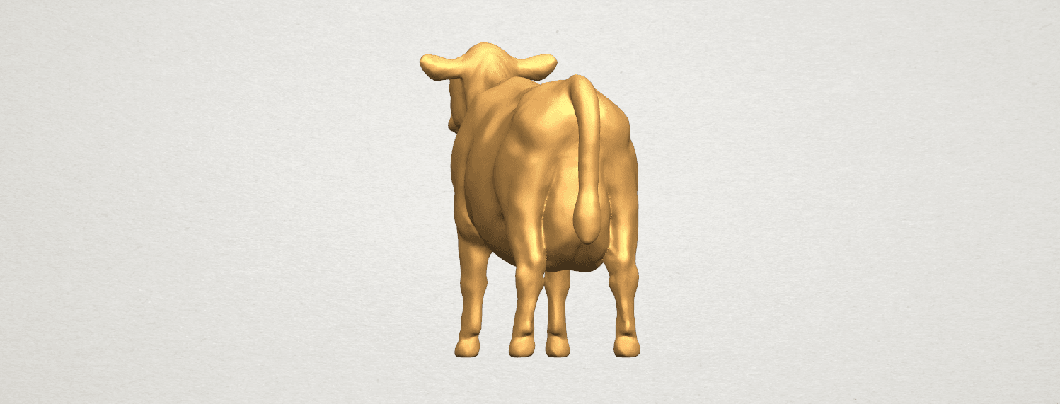 Download free STL file Cow 01 • 3D printer design ・ Cults