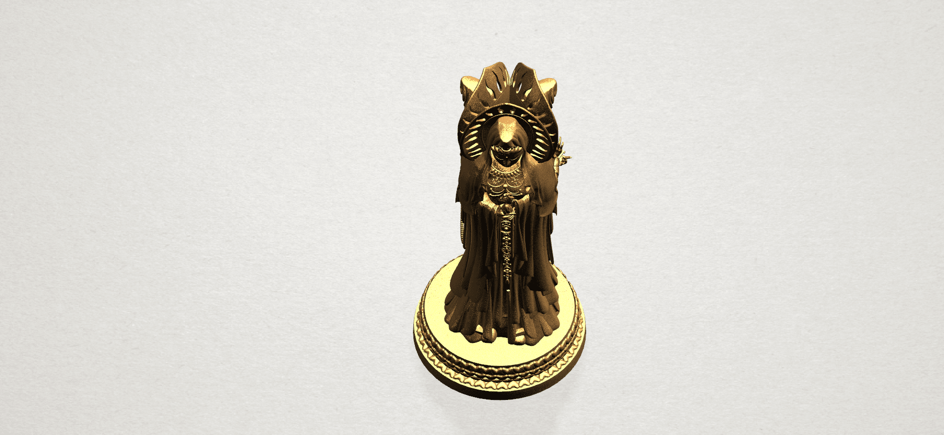 Free 3D file Avalokitesvara Buddha - Standing (three faces) 01・3D print ...