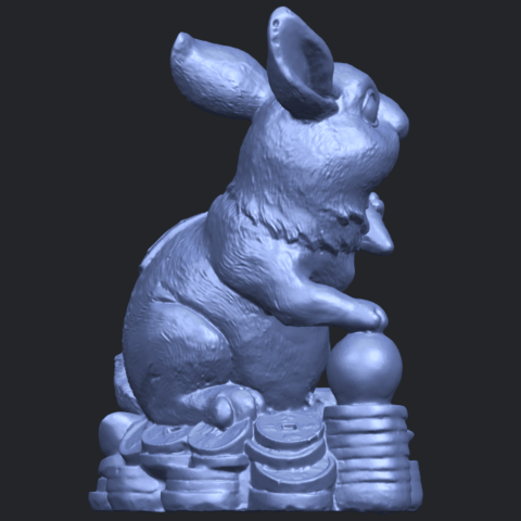 Download free STL file Rabbit 02 • 3D printable object ・ Cults