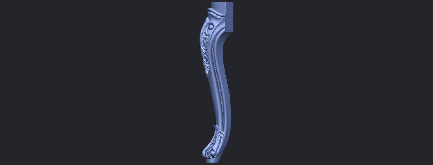 Download free STL file Table Leg 02 • 3D print template ・ Cults