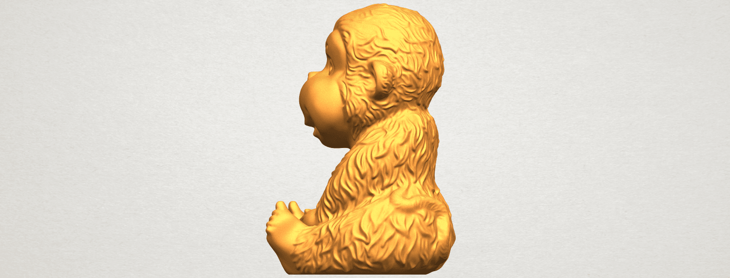 Free 3D file Monkey A01・Design to download and 3D print・Cults