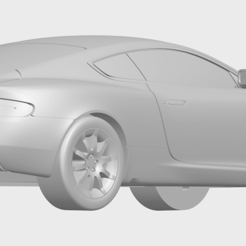 Download free STL file Aston Martin DB9 Coupe • 3D printer template ・ Cults