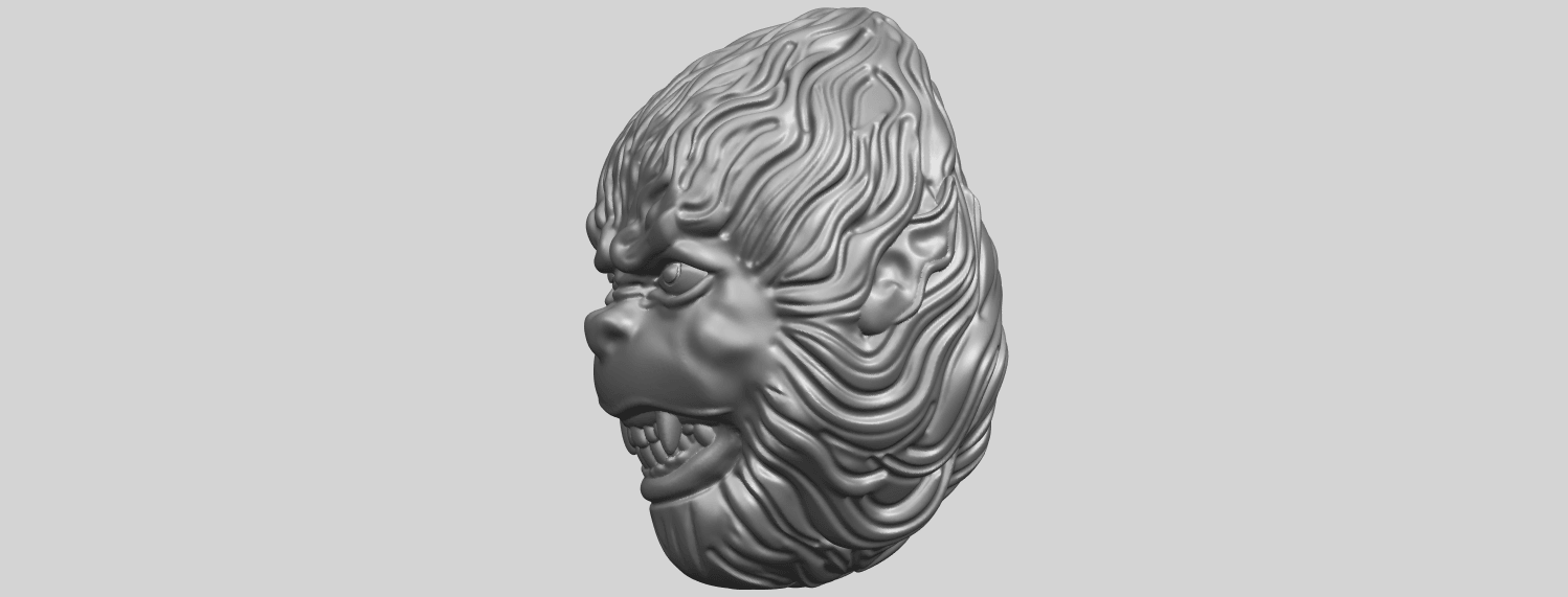 Download free STL file Monkey Head • Design to 3D print ・ Cults
