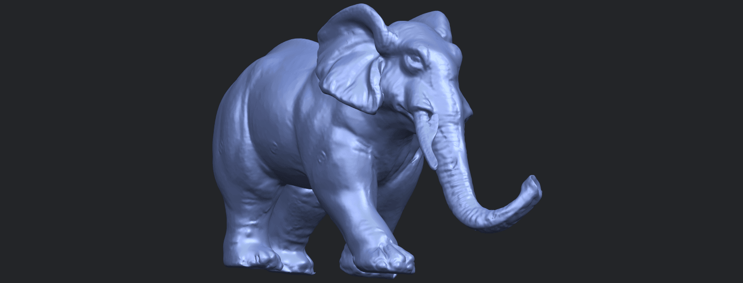 Free 3D file Elephant 01 🐘・Template to download and 3D print・Cults