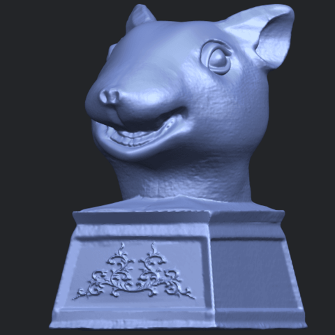 Download free STL file Chinese Horoscope of Rat 02 • 3D printable model ...