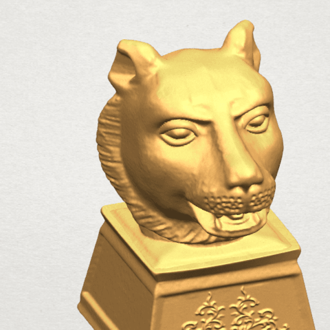Free STL files Chinese Horoscope of Tiger 02 ・ Cults