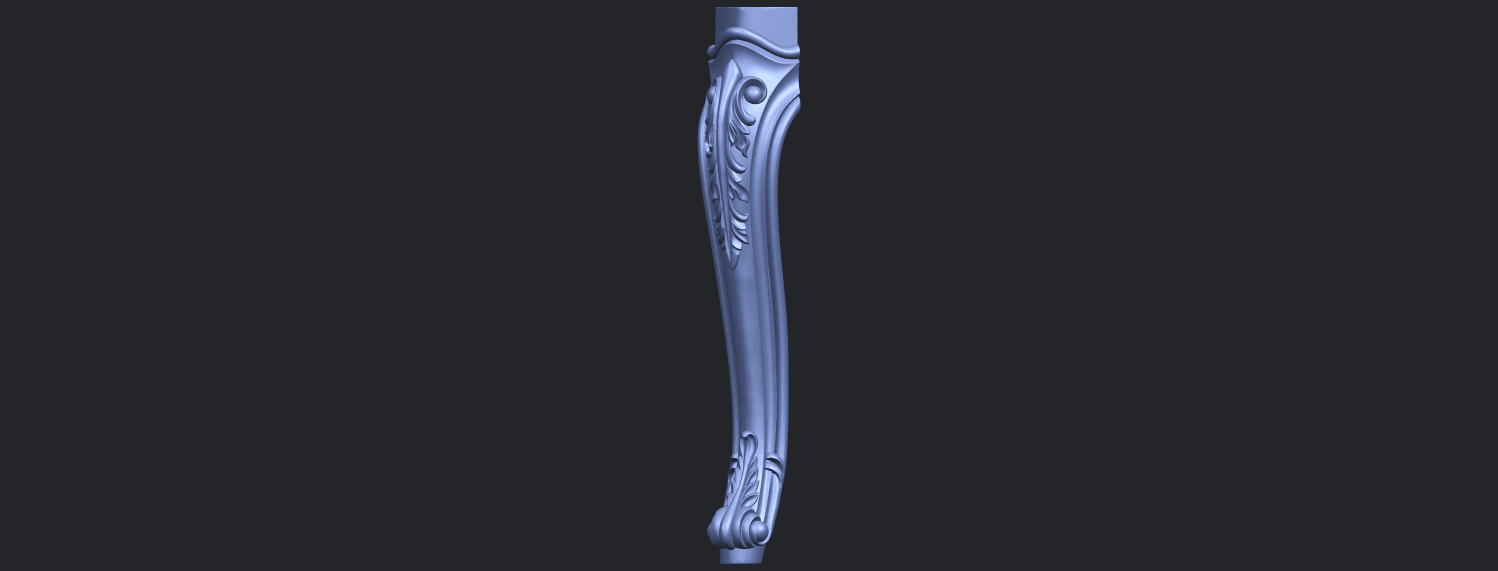 Download free STL file Table Leg 02 • 3D print template ・ Cults
