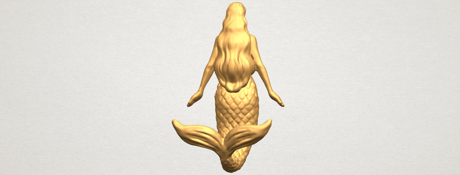 Free 3D file Mermaid 01・Object to download and to 3D print・Cults