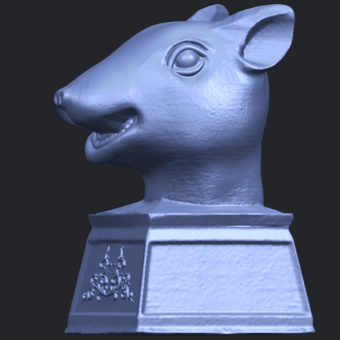 Download free STL file Chinese Horoscope of Rat 02 • 3D printable model ...