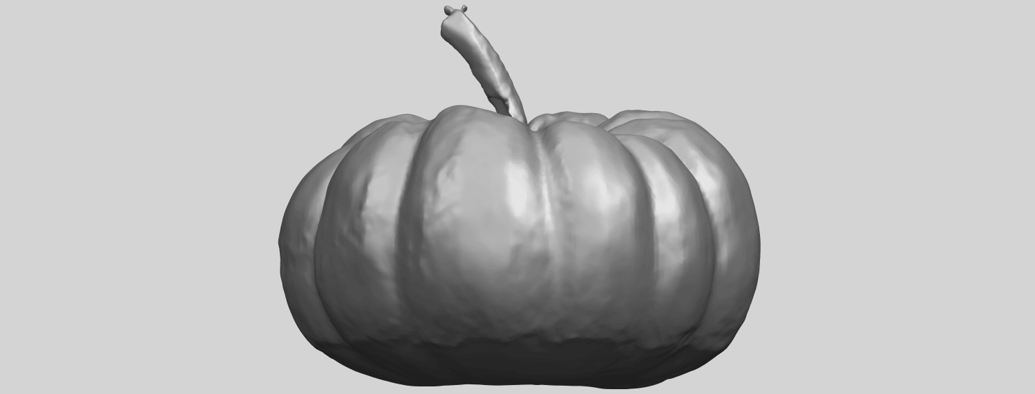Download free STL file Pumpkin 02 • 3D print template ・ Cults