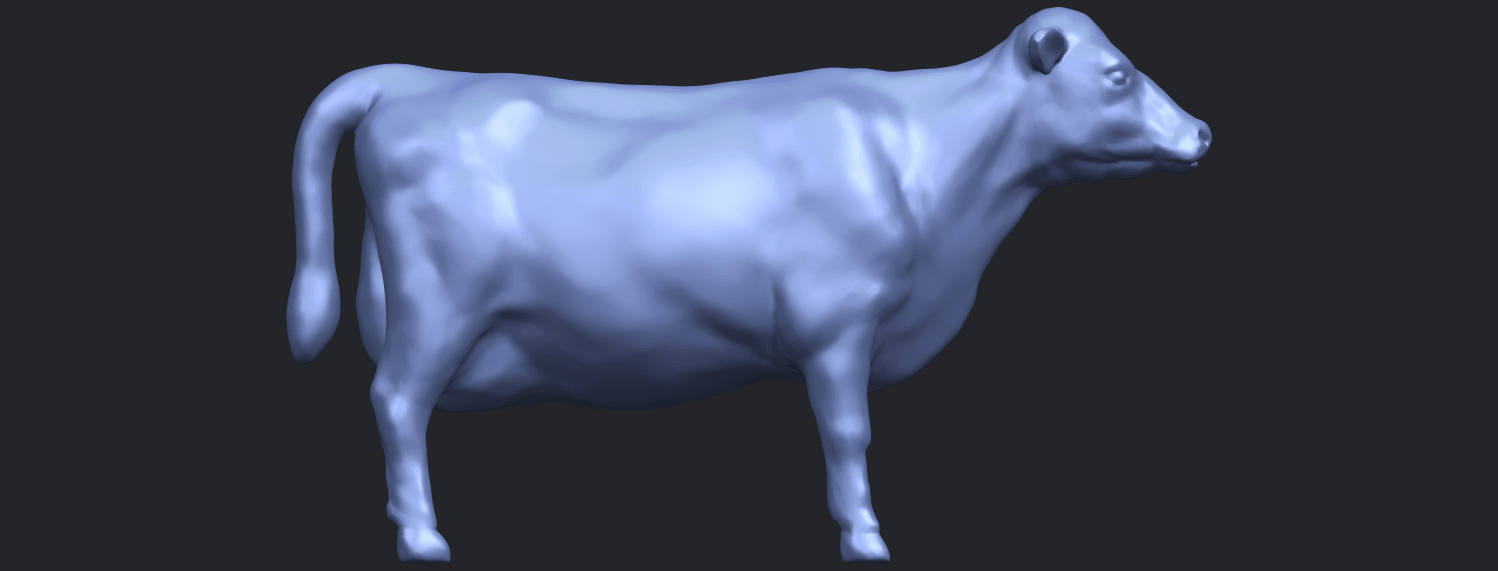 Download free STL file Cow 01 • 3D printer design ・ Cults