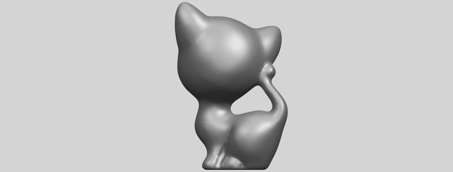 Free 3D file Cat 03・3D printer model to download・Cults