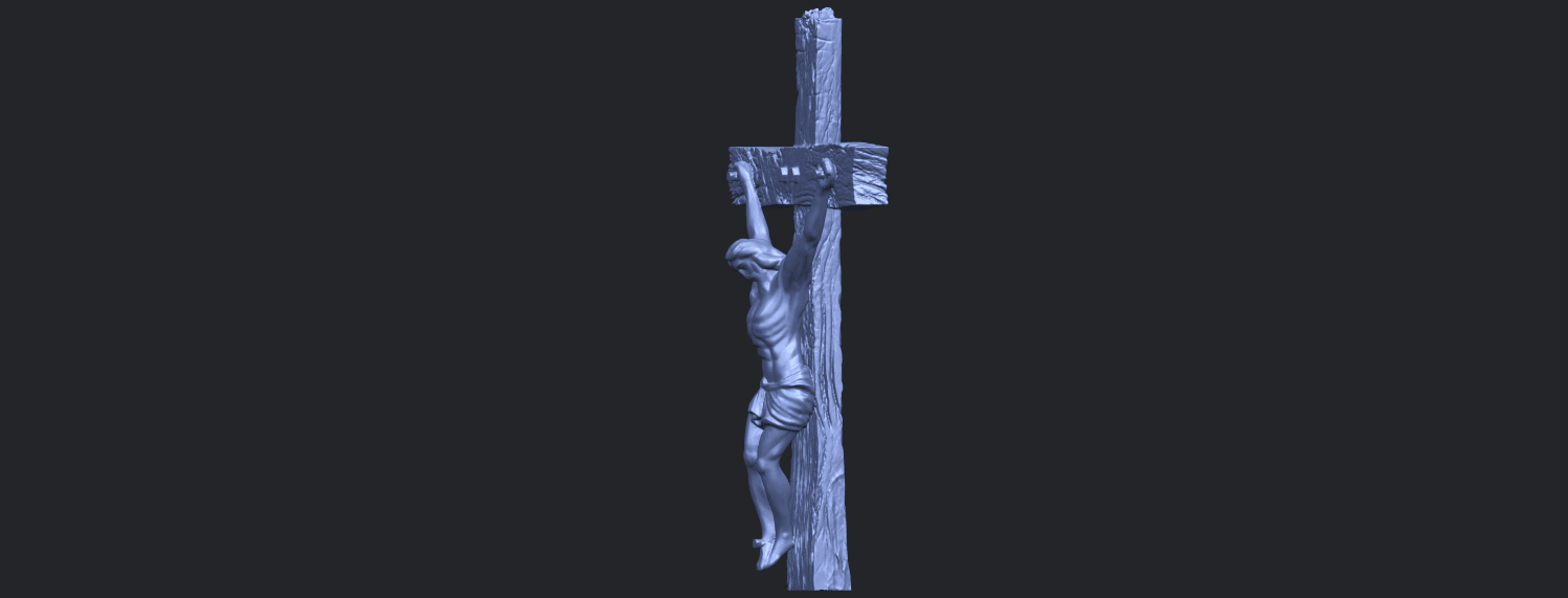 Free 3D file Jesus with cross 01 ️・3D printing model to download・Cults